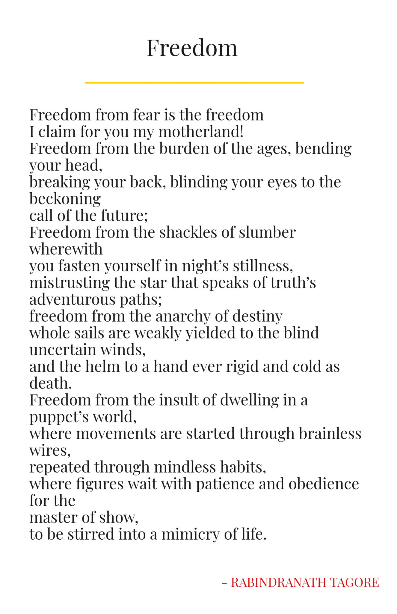 Freedom By Rabindranath Tagore Summary An IGNOU English Counselor freedom-by-rabindranath-tagore-summary-an-ignou-english-counselor